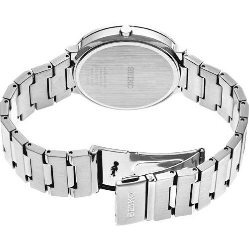 Mens Essentials Contemporary Silver-Tone Watch, Silver Dial | Power Sales
